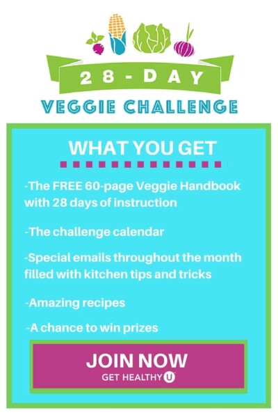 How to Eat More Vegetables: Join The 28-Day Veggie Challenge